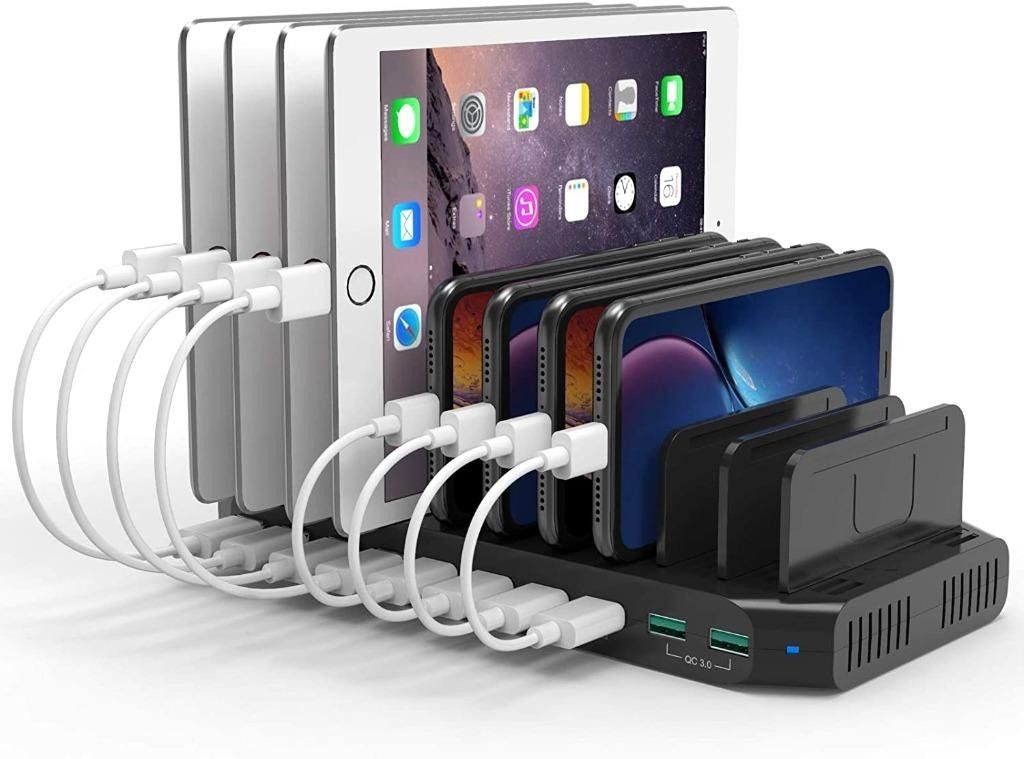 ~instock~ Alxum USB Charging Station 10 Port with 2 QC 3.0, Multi Fast ...