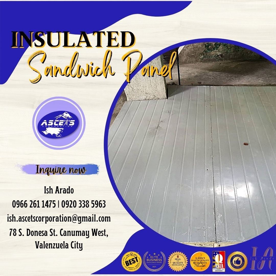 insulated sandwich panel for wall, ceiling, flooring, partition ...