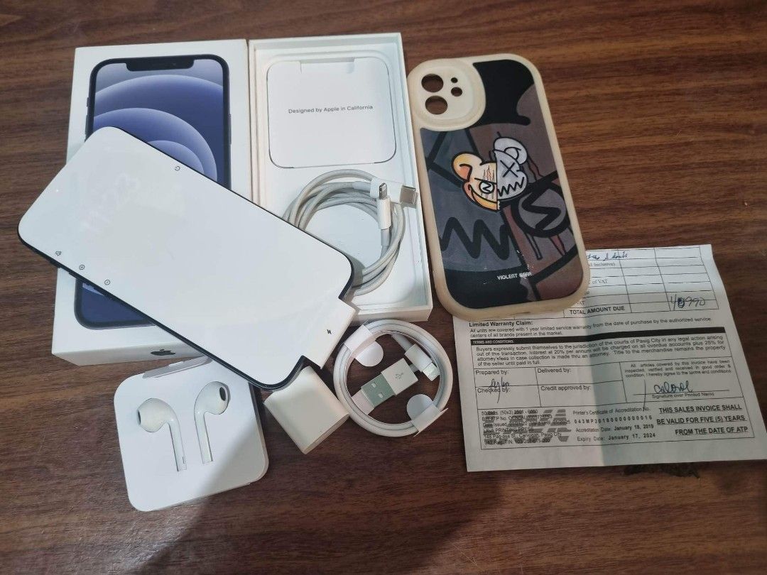 iPhone 12 128GB Factory Unlocked PP/A 100% Battery health 1 week old ...