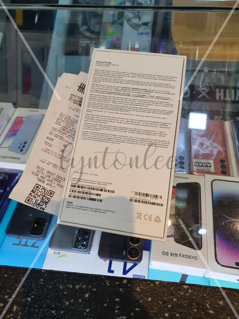 iPhone 14 Pro Max 256GB, Brand new set, Recontract in Singtel on 1st ...