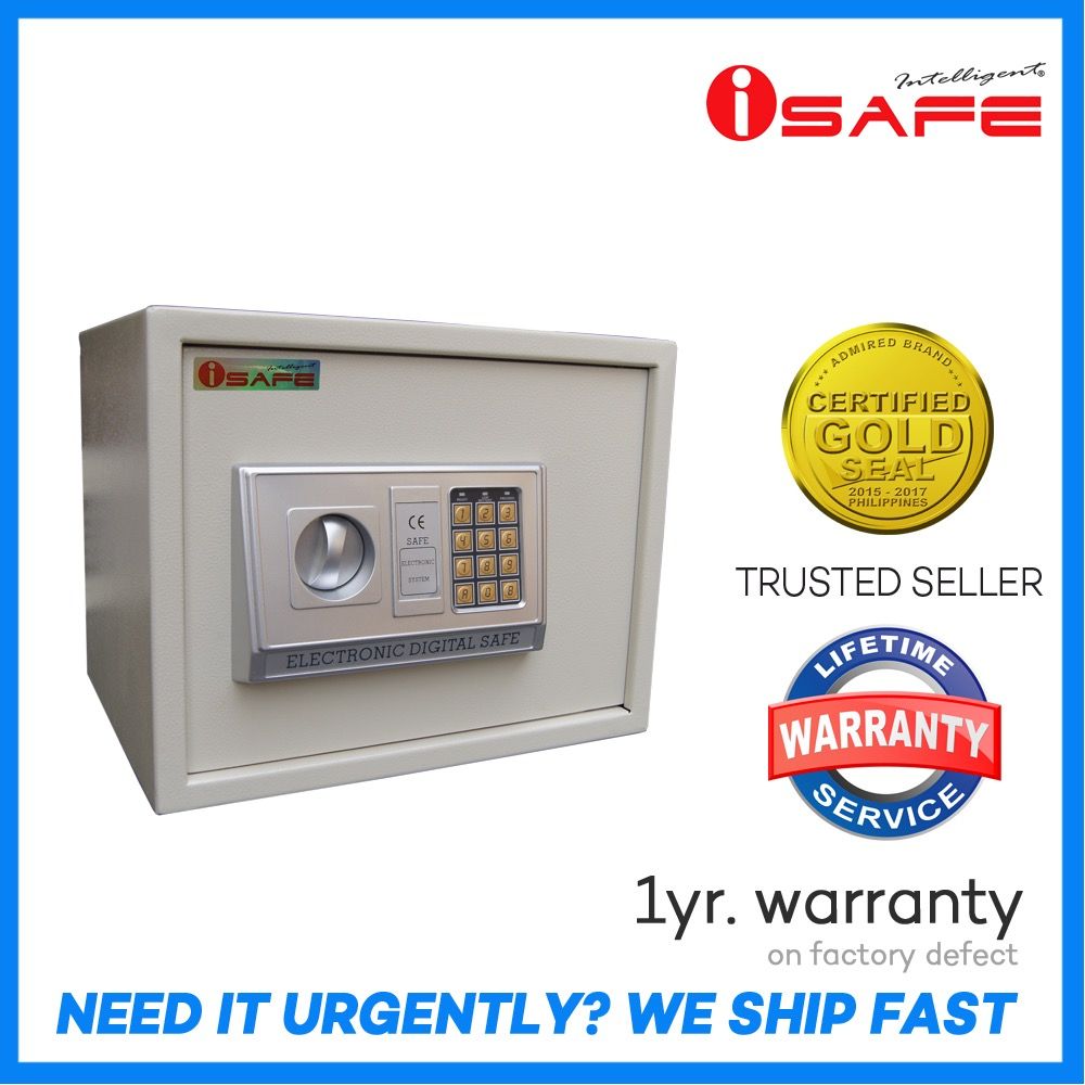 iSafe SF-30BEI Large Size Mountable Safety Vault / Personal Storage Box ...