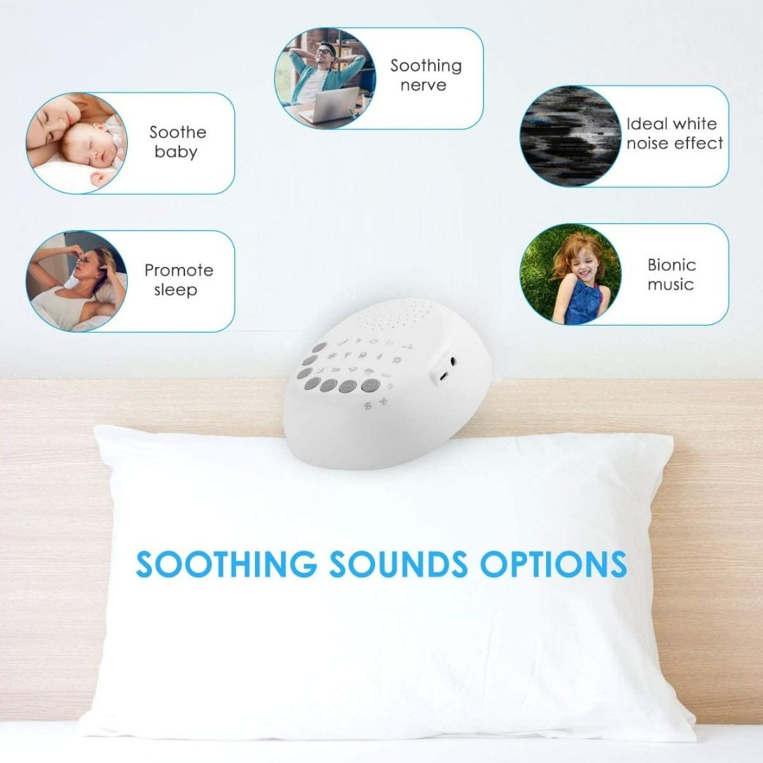 J033) White Noise Machine, Sleep Helper Sound Relaxation Machine with ...