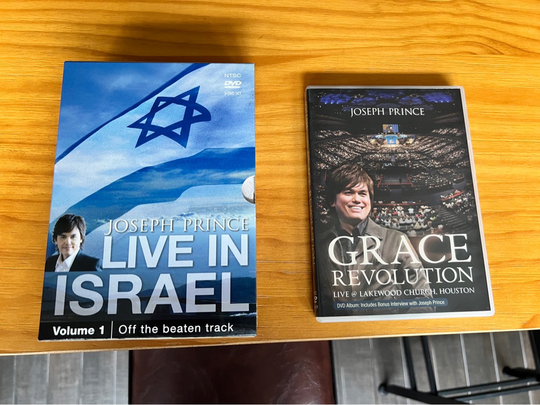 Joseph Prince DVD - Live in Israel, Grace Revolution, Hobbies & Toys ...
