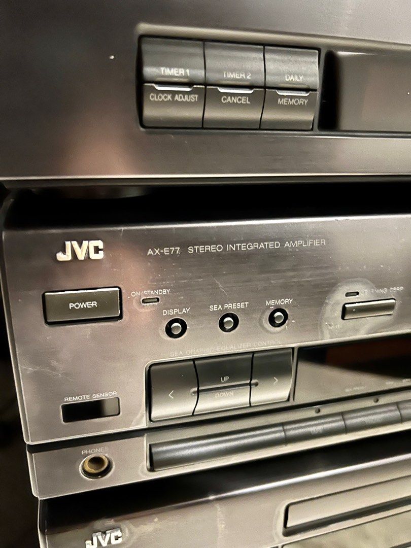 JVC Stereo Component, Audio, Soundbars, Speakers & Amplifiers on Carousell
