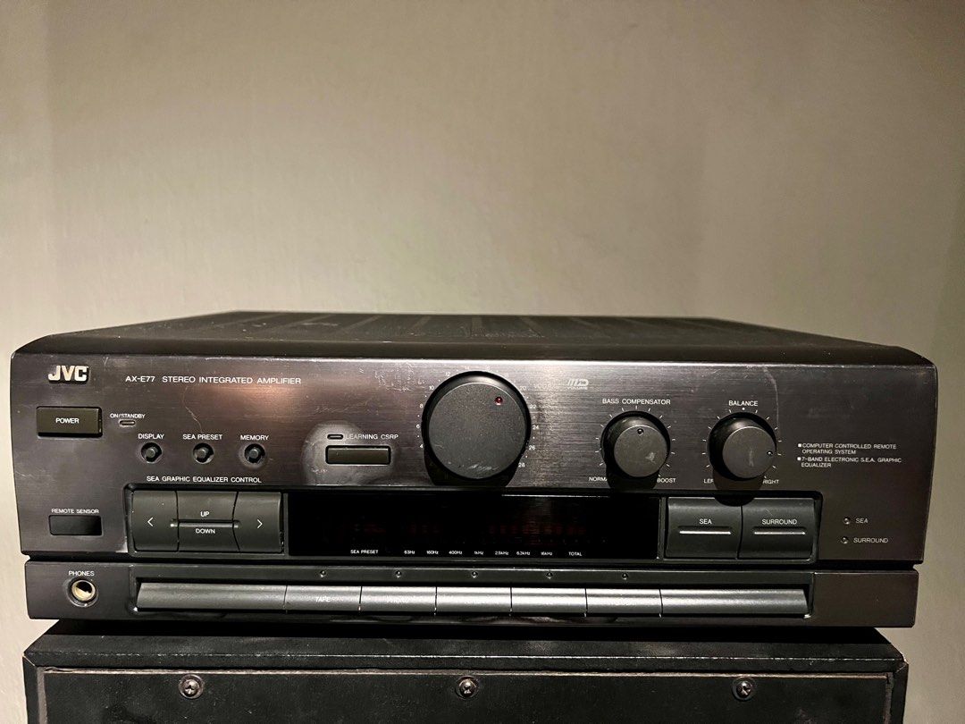 JVC Stereo Component, Audio, Soundbars, Speakers & Amplifiers on Carousell