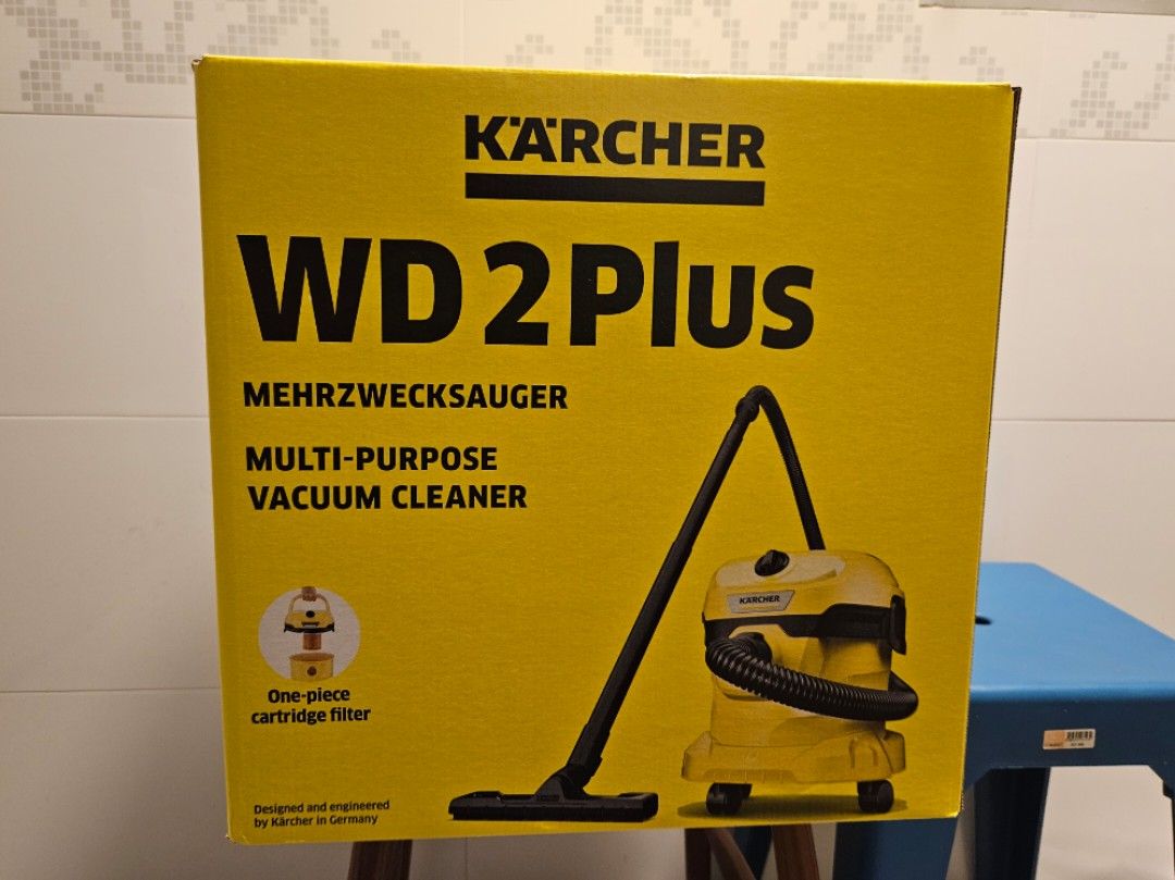 Karcher WD 2 plus wet / dry vacuum cleaner ( local warranty / mint ...