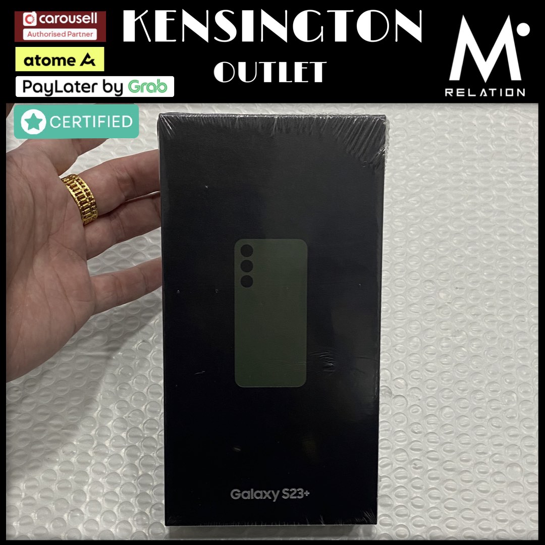 {Kensington}{Brand New} Samsung Galaxy S23+ S23 Plus Green | 8GB RAM ...