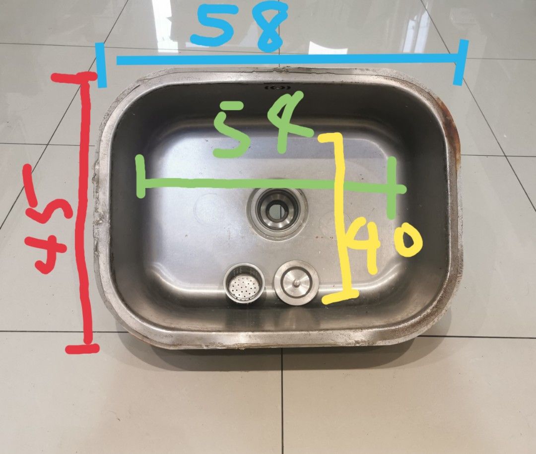 Kitchen Sink (Lababo) Stainless on Carousell