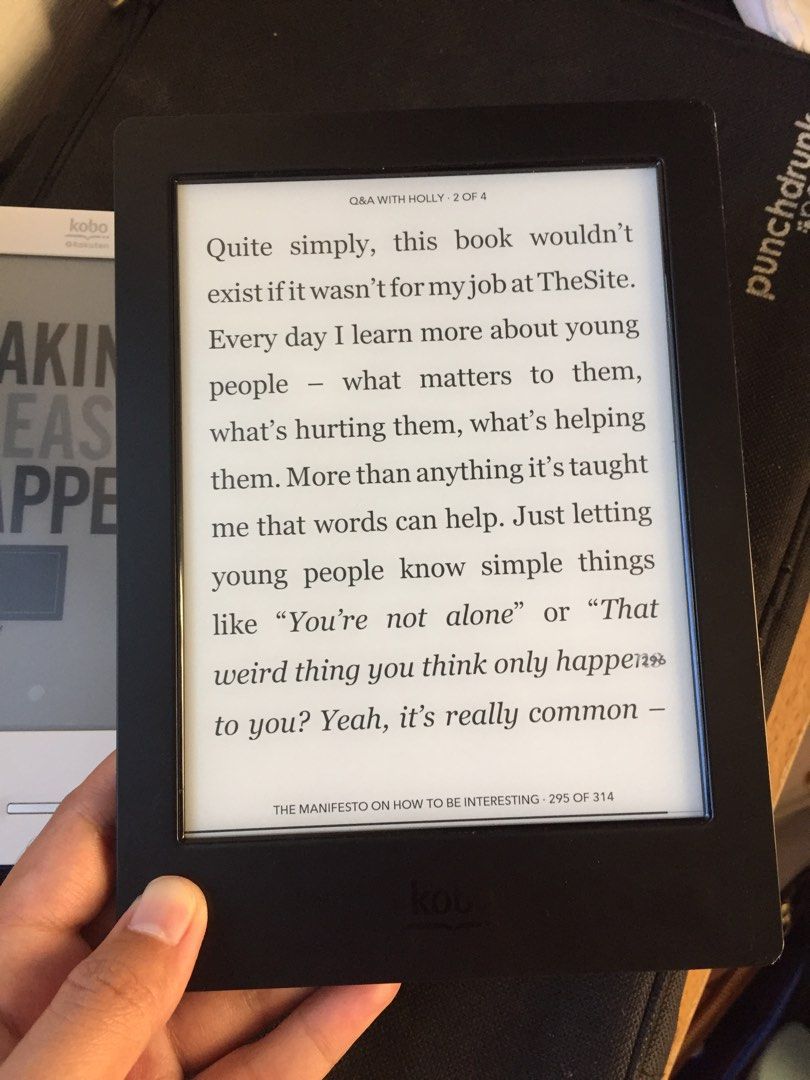 Kobo Aura H2O version 1, Mobile Phones & Gadgets, E-Readers on Carousell