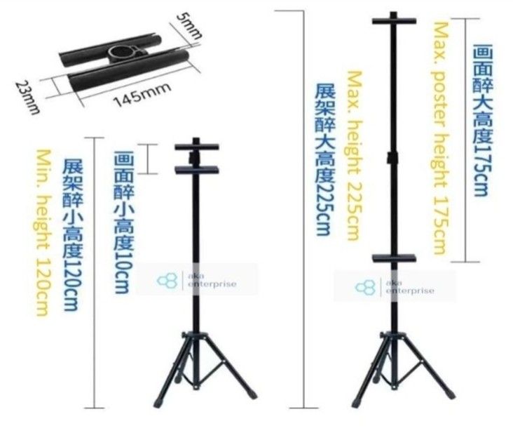 KT Board Form Board Poster Tripod Stand, Everything Else on Carousell