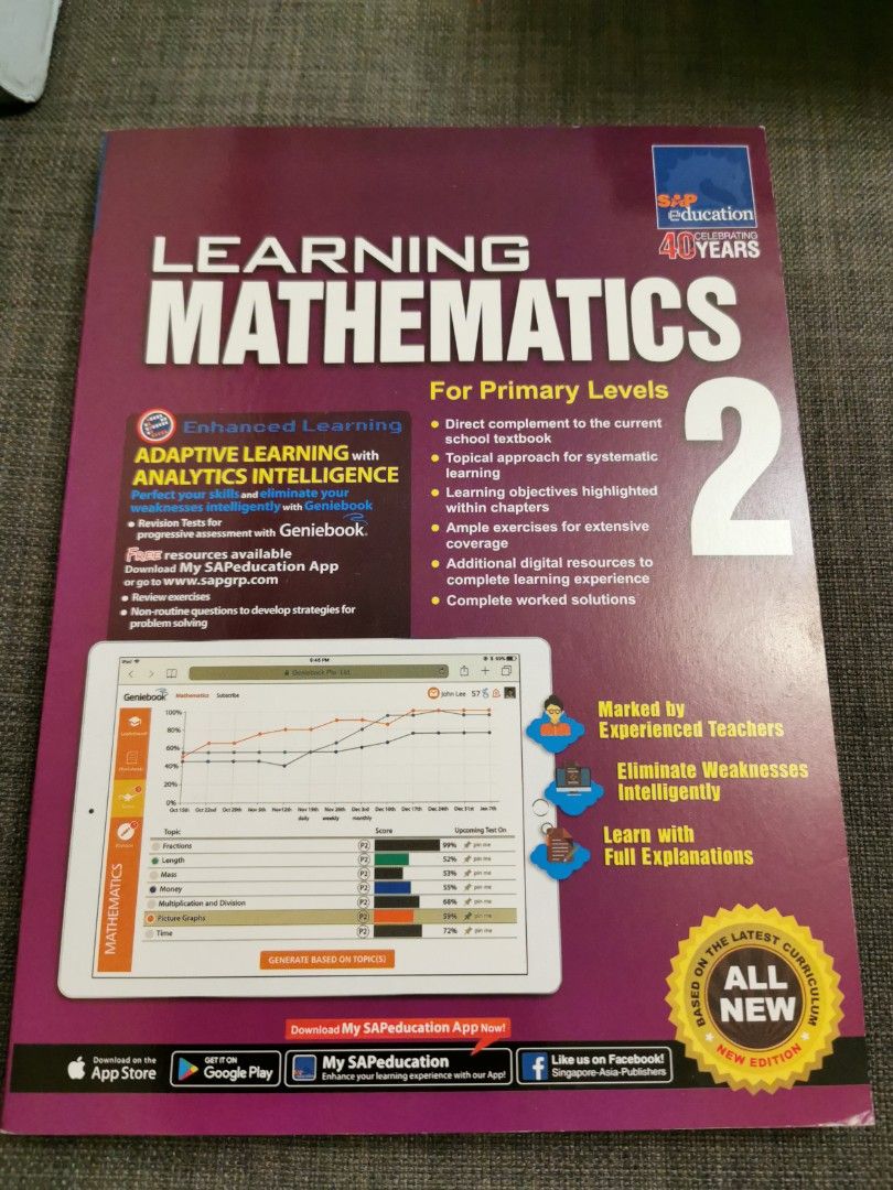 Learning Mathematics For Primary Levels Book 2 (by SAP Education), 興趣及 ...