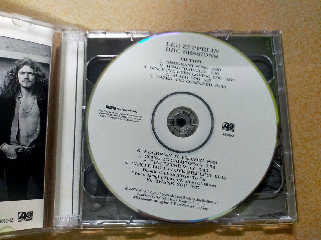 Led Zeppelin - BBC Sessions 2CD, Hobbies & Toys, Music & Media, CDs ...