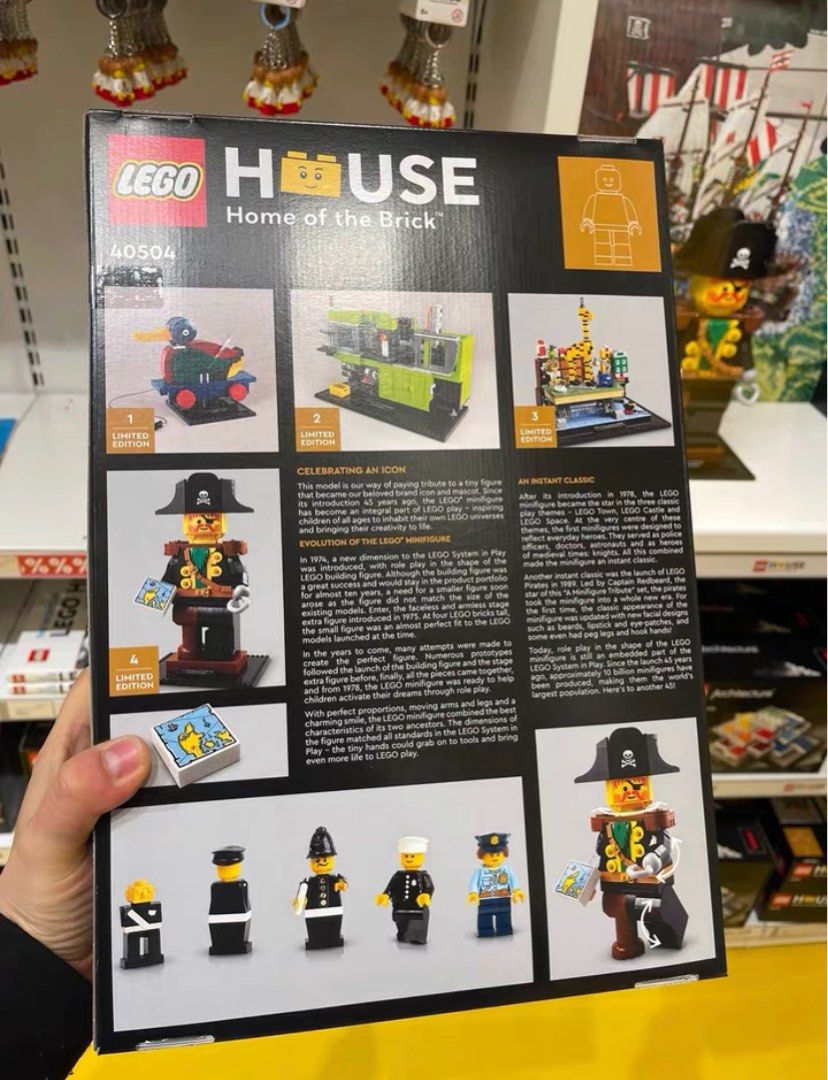 Lego 40504 A Minifigure Tribute (Lego House Exclusive), Hobbies & Toys ...