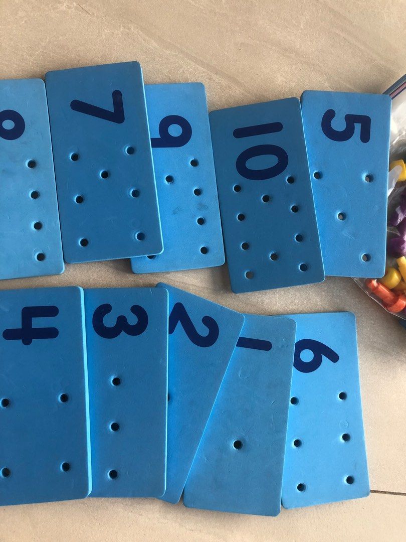 Like New Lakeshore Learning Peg Number Counting Board, Hobbies & Toys ...