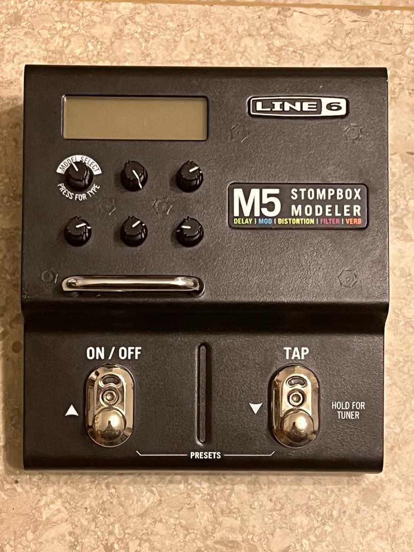 Line 6 M5 StompBox Modeler, Hobbies & Toys, Music & Media, Music ...