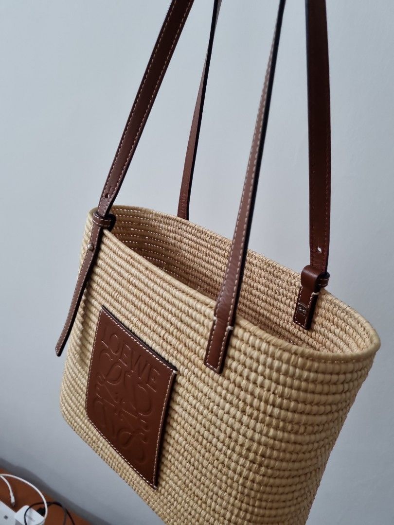 Loewe rattan bag, Luxury, Bags & Wallets on Carousell