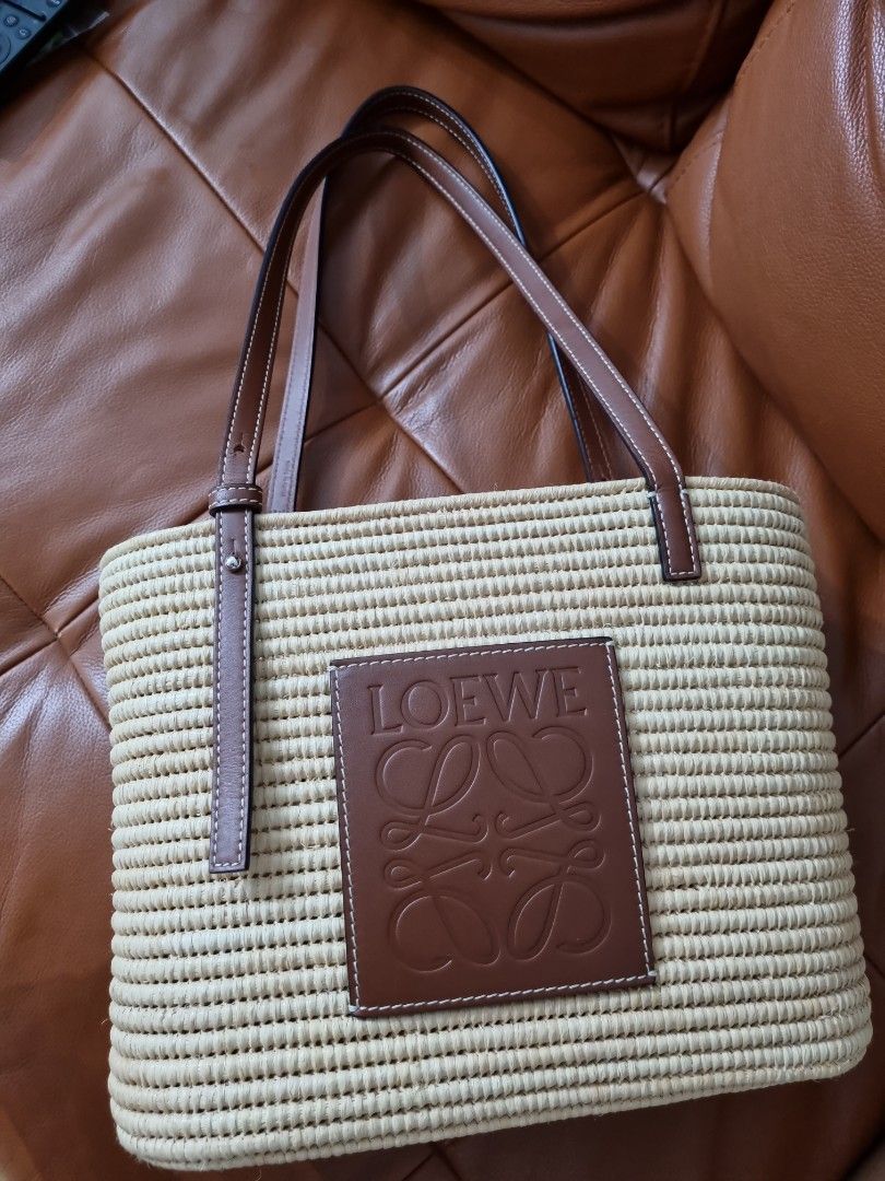 Loewe rattan bag, Luxury, Bags & Wallets on Carousell