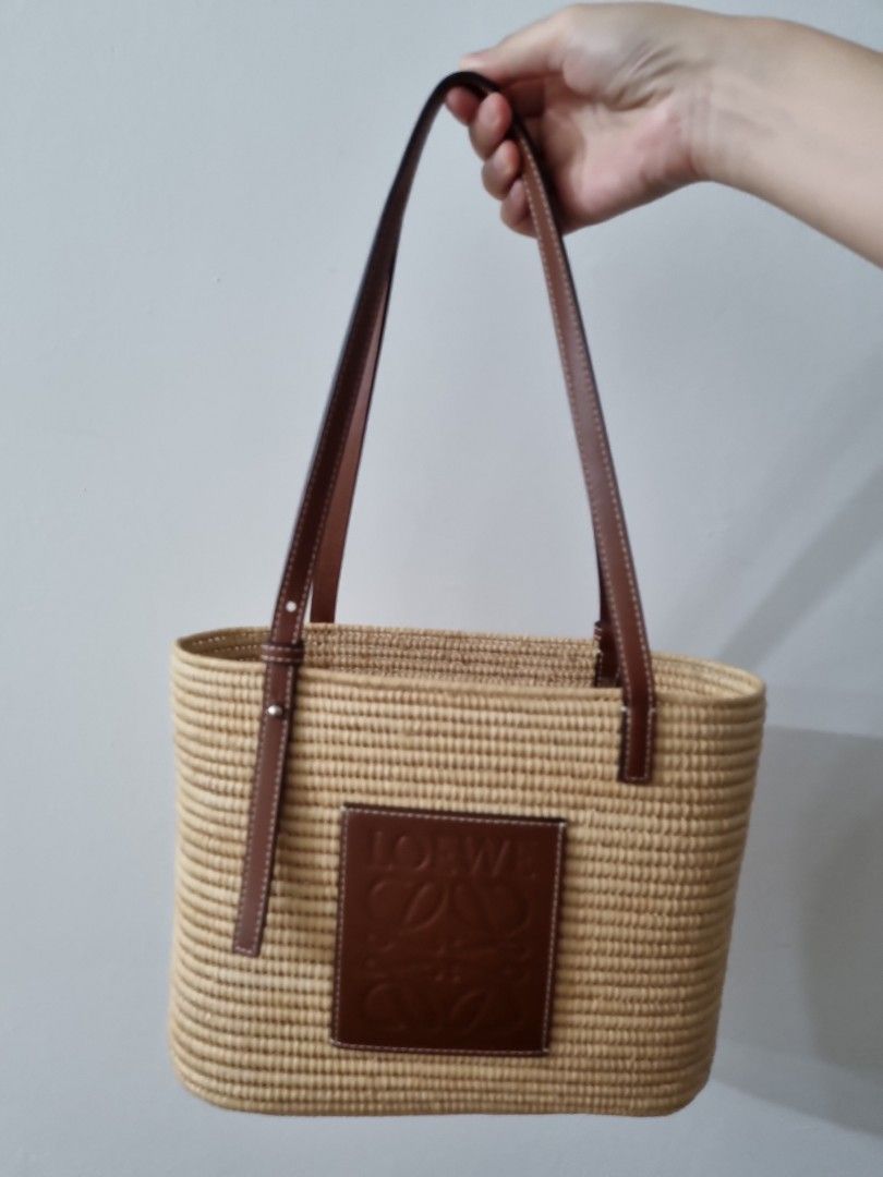 Loewe rattan bag, Luxury, Bags & Wallets on Carousell