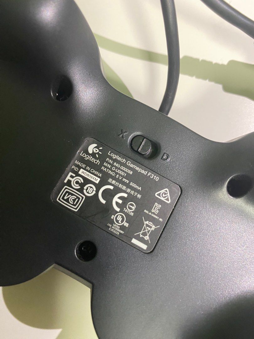 Logitech Gamepad F310, Video Gaming, Gaming Accessories, Controllers on ...