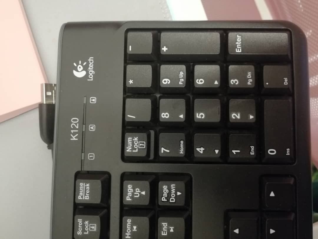 LOGITECH K120 Keyboard, Computers & Tech, Parts & Accessories, Computer ...