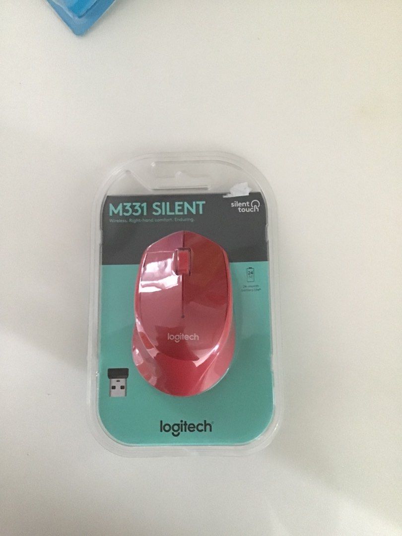 Logitech M331 Silent Wireless Mouse Computers And Tech Parts And Accessories Mouse And Mousepads On