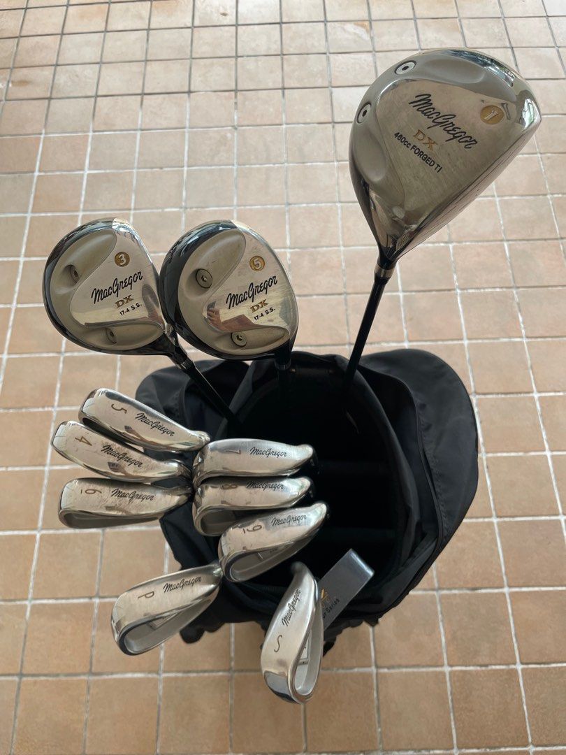 Macgregor DX golf set, Sports Equipment, Sports & Games, Golf on Carousell