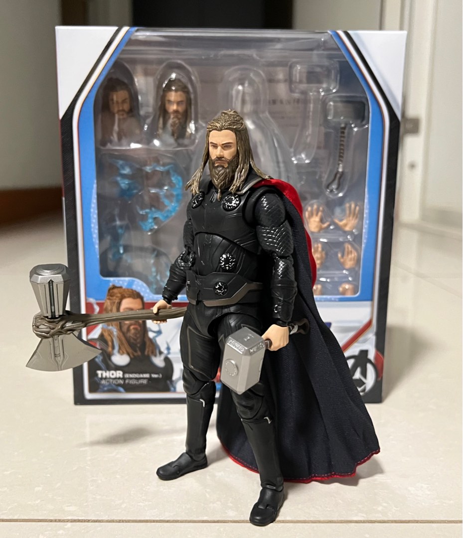 Mafex marvel thor endgame medicom, Hobbies & Toys, Toys & Games on ...