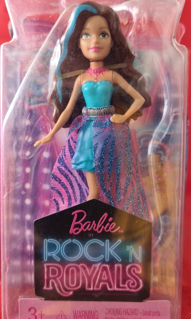 MATTEL Barbie in Rock 'n Royals Mini Rock Star, Hobbies & Toys, Toys ...