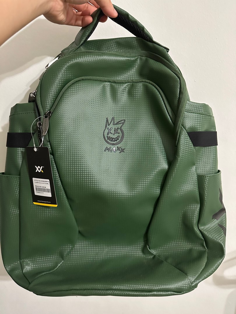 Maxx limited edition backpack, Men's Fashion, Bags, Backpacks on Carousell