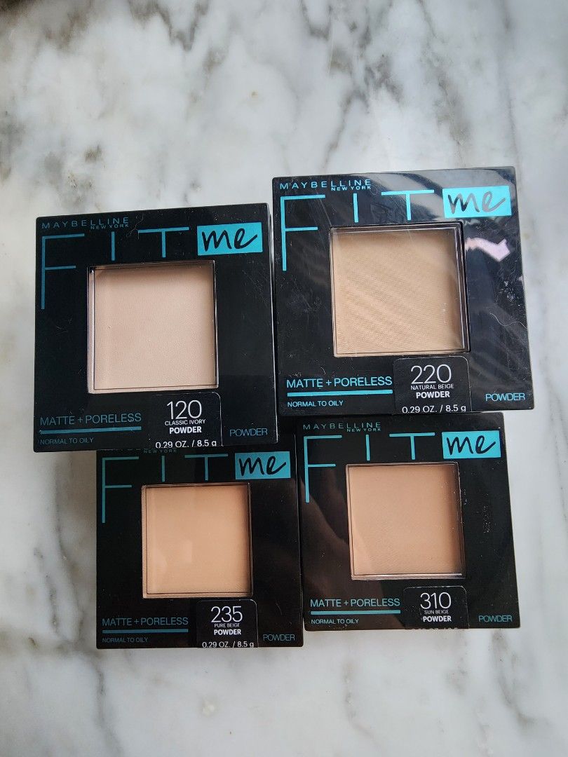 Maybelline fit me compact powder, Beauty & Personal Care, Face, Makeup ...