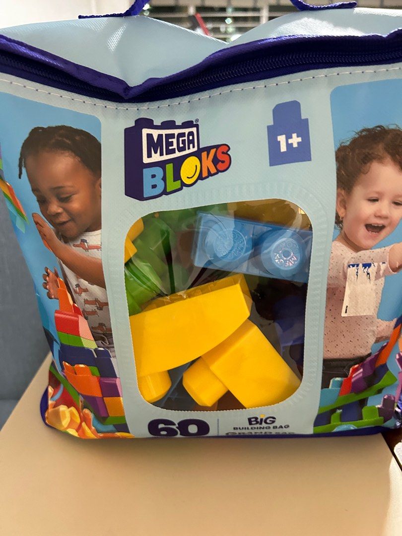 Mega Bloks 60 pieces, Babies & Kids, Infant Playtime on Carousell