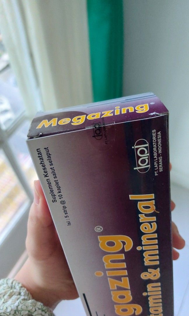 MEGAZING (multivitamin & mineral), Kesehatan & Kecantikan, Kulit, Sabun ...