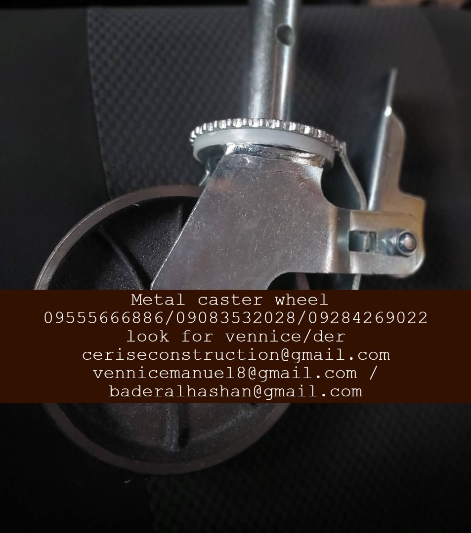 Metal caster wheel, Commercial & Industrial, Construction Tools ...