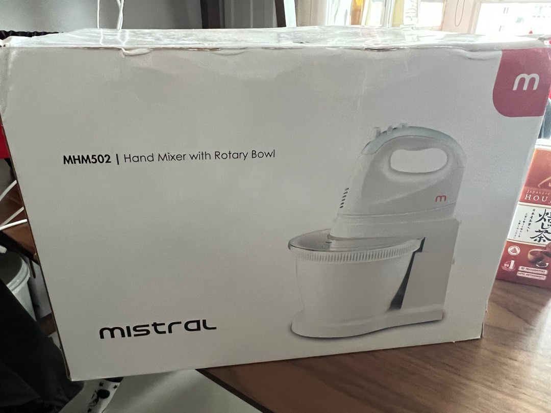 Mistral hand mixer with Rotary bowl, TV & Home Appliances, Kitchen ...