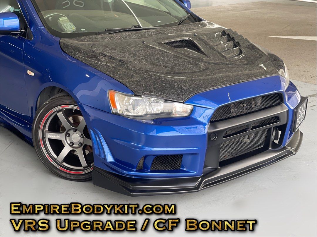Mitsubishi Lancer Bodykit / Varis and FQ400 front bumper / Lancer ...