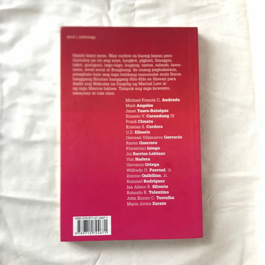 Mondo Marcos: Mga Panulat sa Batas Militar at ng Marcos Babies Inedit ...