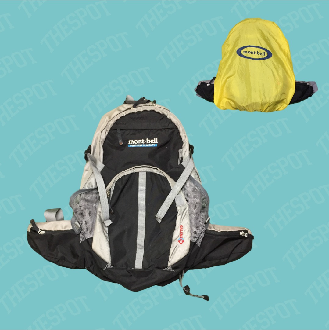 Mont-bell 28L outdoor bag w/ rain cover, Men's Fashion, Bags, Backpacks ...