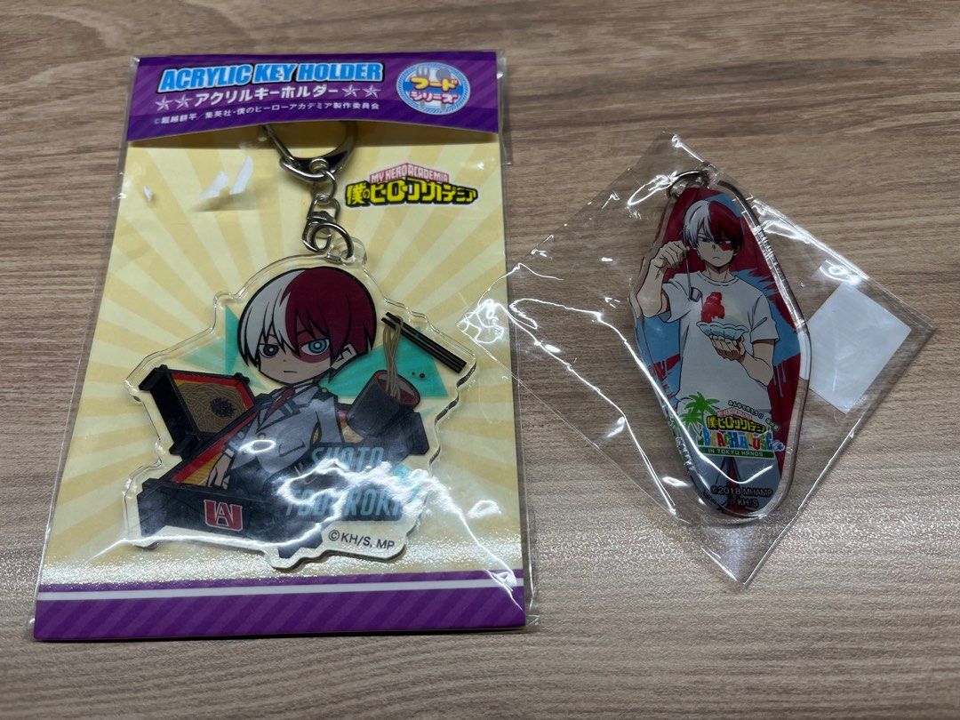 My Hero Academia BNHA Todoroki keychains, Hobbies & Toys, Memorabilia ...