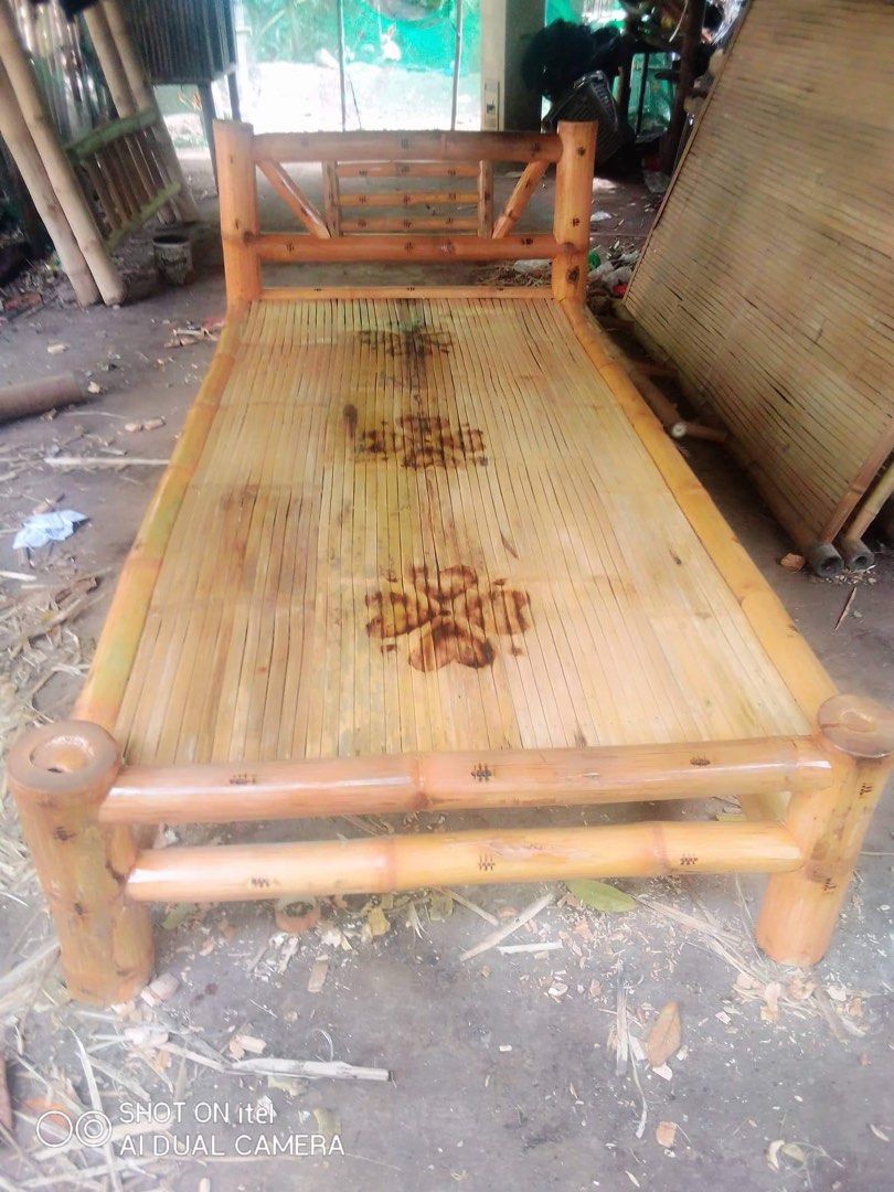 Native Bamboo Bed for sale, Furniture & Home Living, Furniture, Bed ...