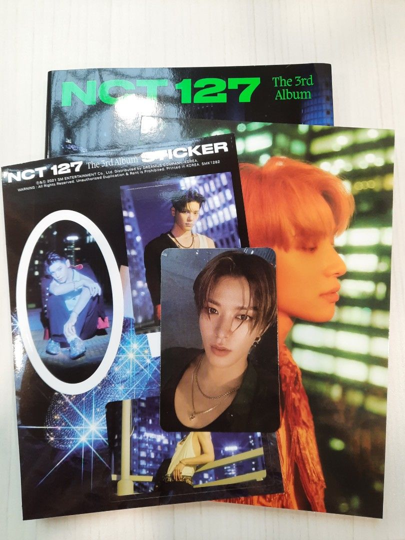 NCT 127 Sticker Album Yuta pc Taeil pc, Hobbies & Toys, Memorabilia ...
