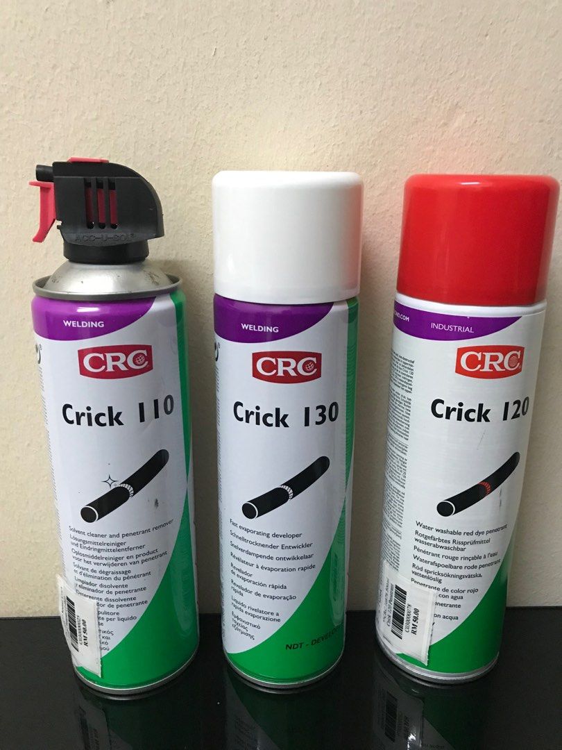 NDT kit, Dye Penetrant, Furniture & Home Living, Home Improvement ...