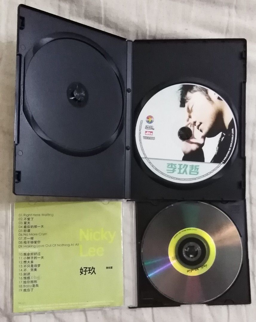 Nicky lee李玖哲 dvd mtv & cd, Hobbies & Toys, Music & Media, CDs & DVDs on ...
