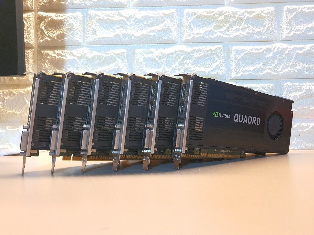Nvidia Quadro K4000 3gb Server/Workstation Graphics Card (4 SOLD, 2 ...