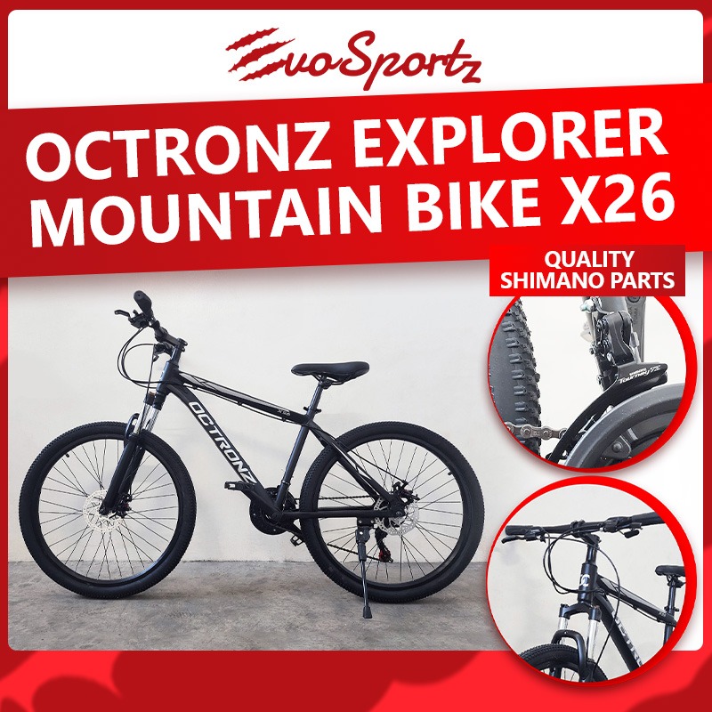 Octronz eXplorer Mountain Bike | MTB Bicycle 26 Inch 27 Inch, Sports ...