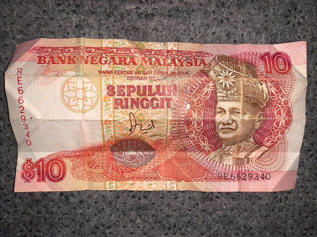Old Note - RM10, Hobbies & Toys, Collectibles & Memorabilia, Currency ...