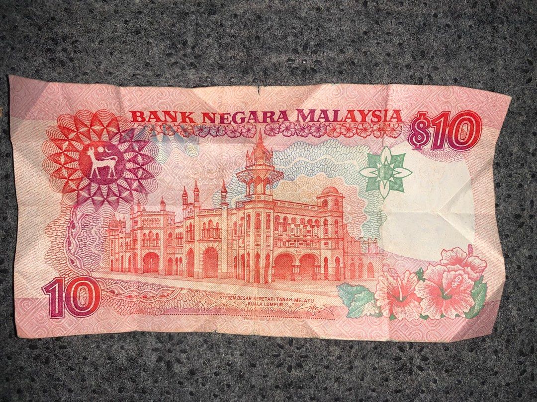 Old Note - RM10, Hobbies & Toys, Collectibles & Memorabilia, Currency ...