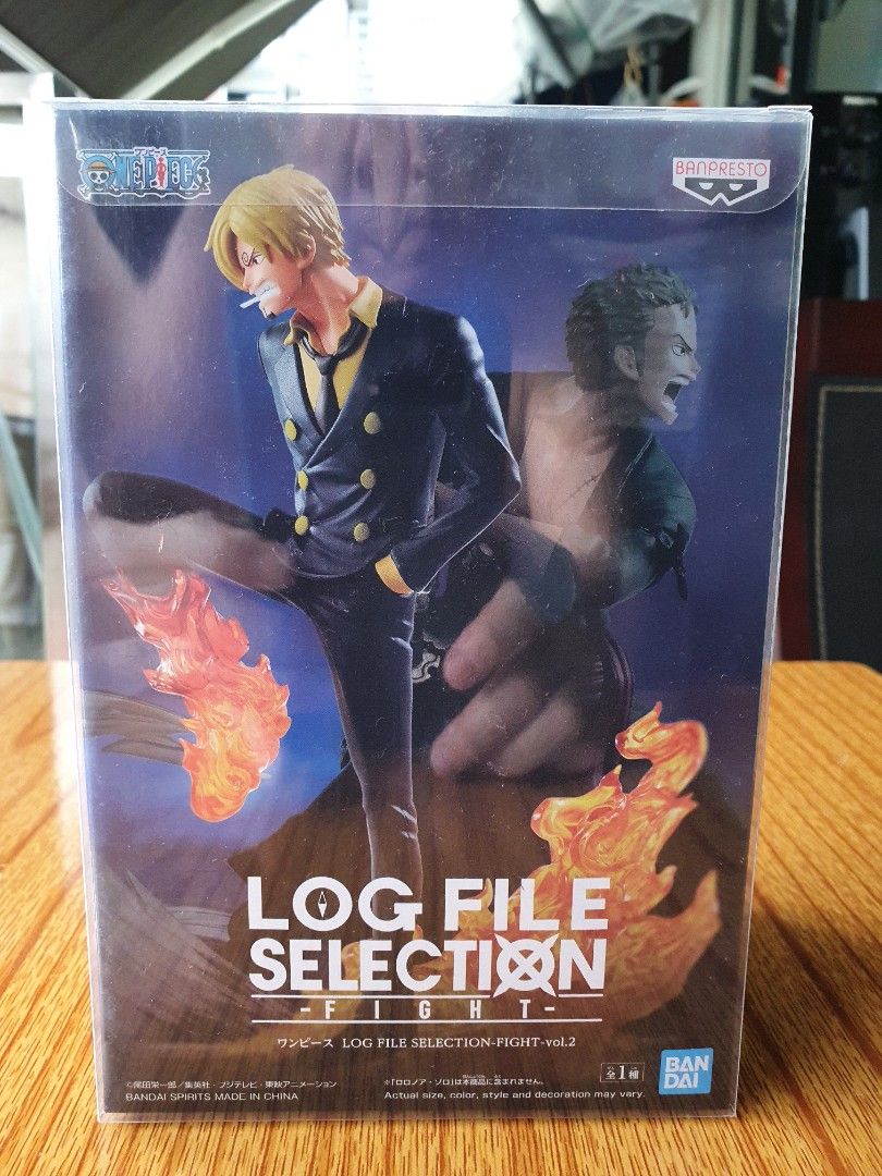 ONE PIECE LOG FILE SELECTION - FIGHT - Vol.2 SANJI, Hobbies & Toys ...