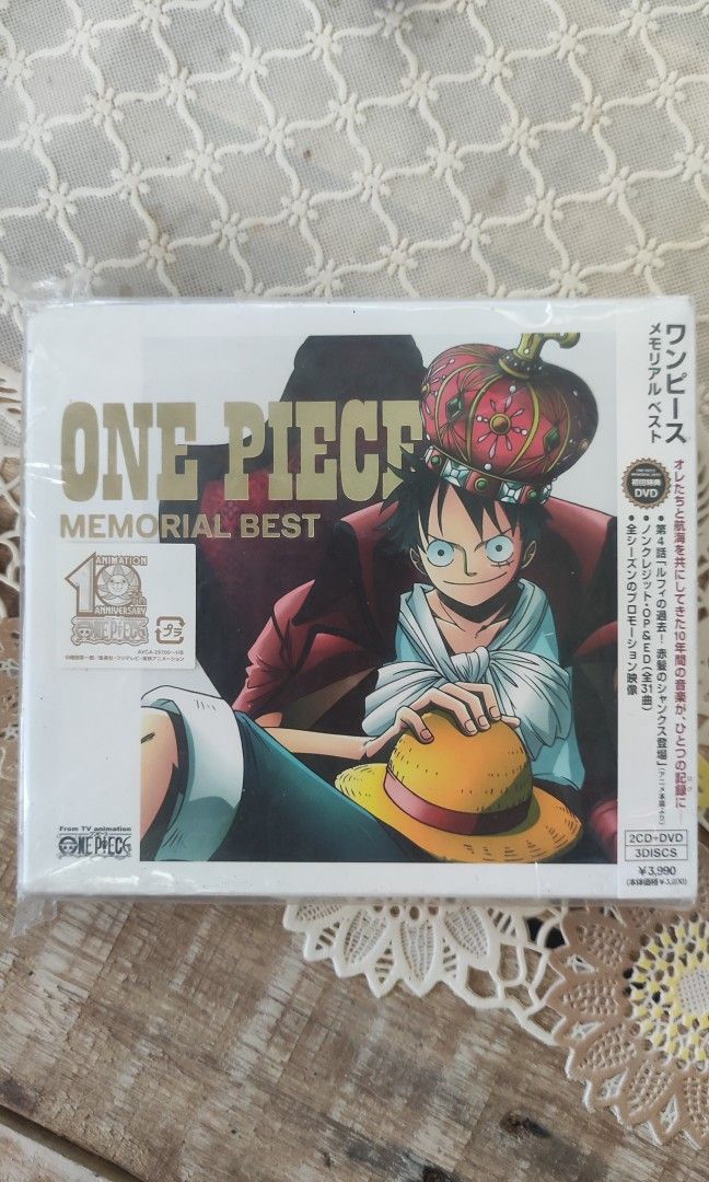 ONE PIECE MEMORIAL BEST LIMITED EDITION, Hobbies & Toys, Music & Media ...
