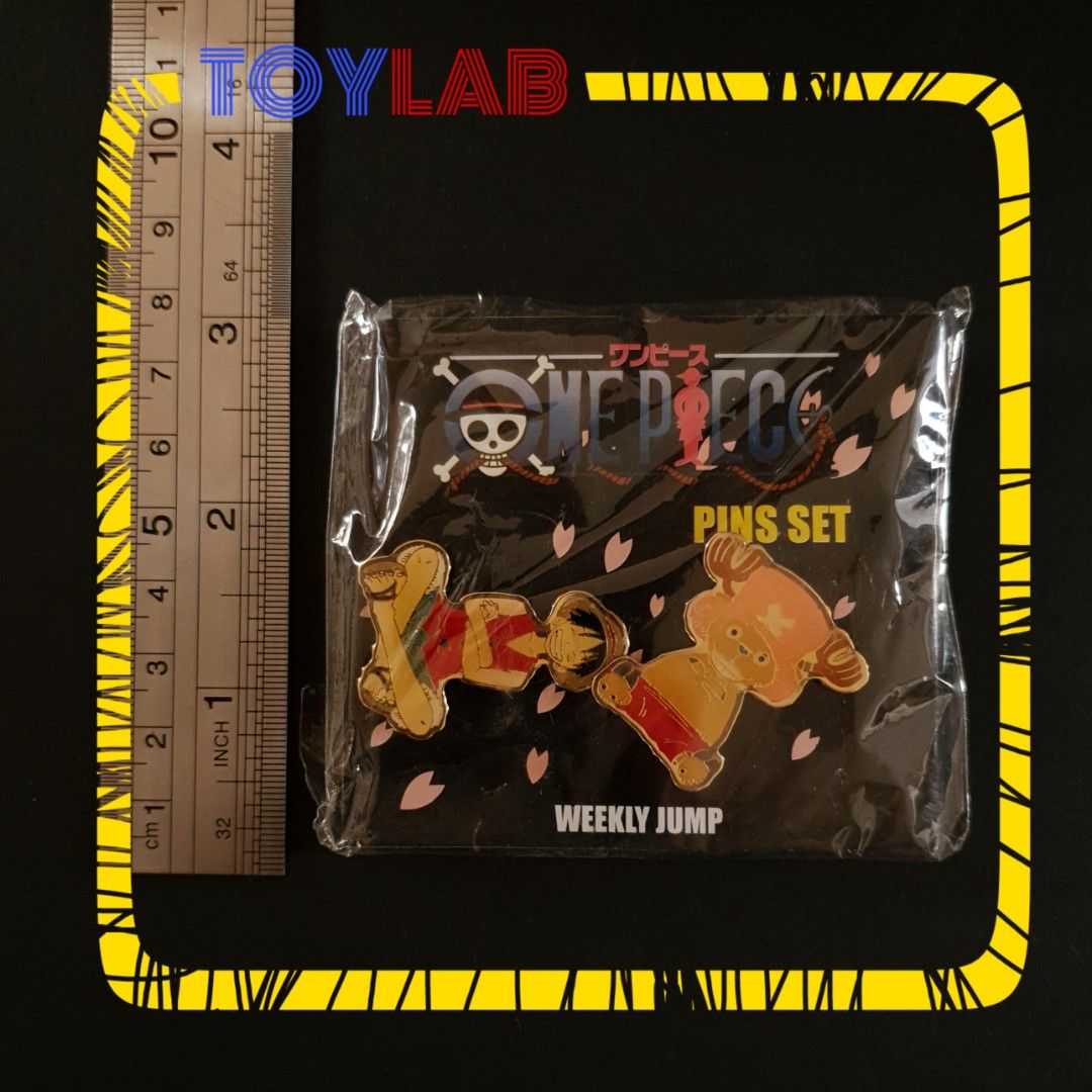 One Piece pins set Luffy Chopper on Carousell