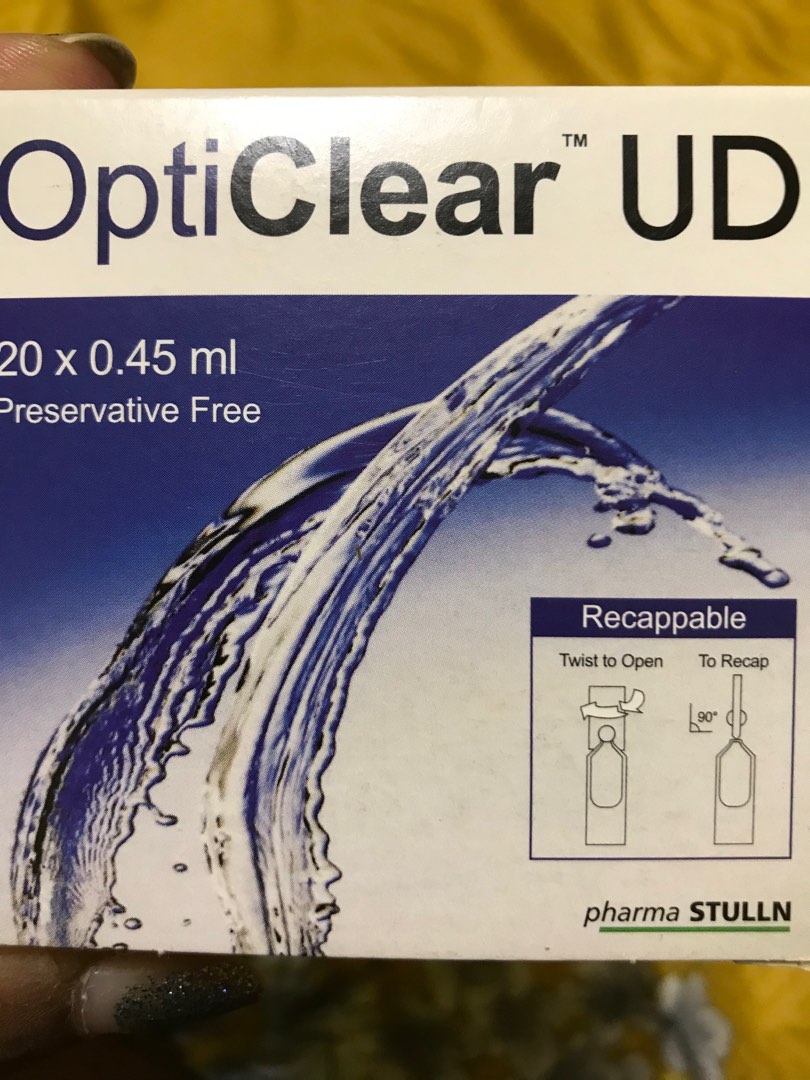 OptiClear UD, Health & Nutrition, Medical Supplies & Tools on Carousell